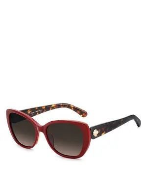 Kate Spade New York Jalisa Butterfly Sunglasses - Red