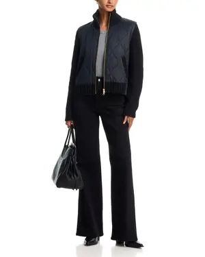 Veronica Beard Patra Mixed Media Jacket
