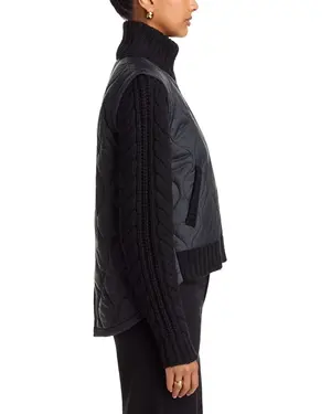 Veronica Beard Patra Mixed Media Jacket