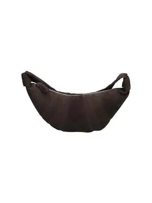 LEMAIRE Crescent Leather Shoulder Bag - Brown