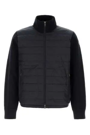 Moncler Quilted Knit Cardigan