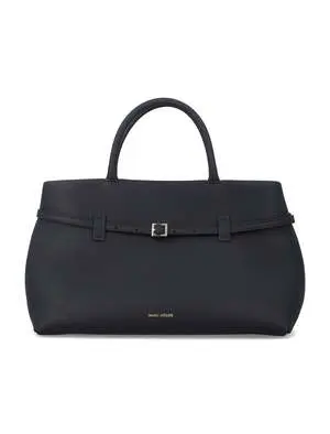 Manu Atelier Le Cambon 35 Mini Handbag - Black