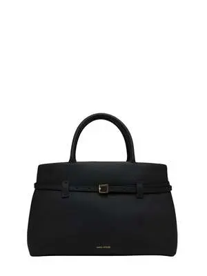 Manu Atelier Le Cambon 35 Mini Handbag - Black