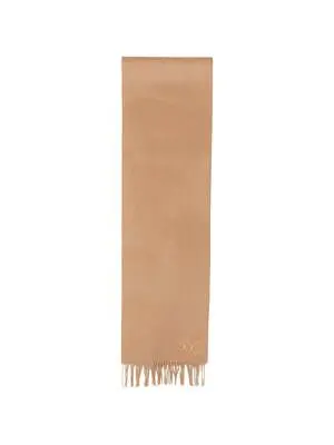 Max Mara 100% Cashmere Scarf With Soft Finish And Finished Edge