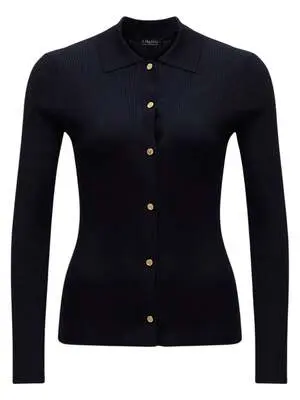 Max Mara Ribbed Knit Cardigan
