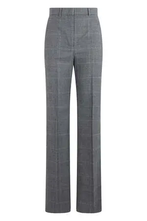 Max Mara High-waisted Wide-leg Virgin Wool Trousers With Stretch