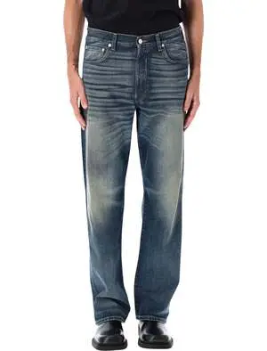 HAIKURE Straight-leg Jeans - Mid Blue