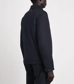 Corneliani Cashmere Zip-up Jacket