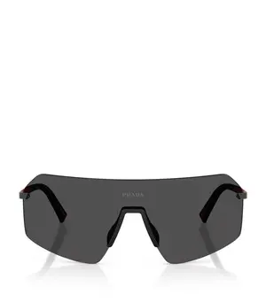 Prada Metal Pr B50s Sunglasses - Black