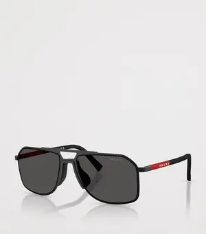 Prada Metal Pilot Sunglasses