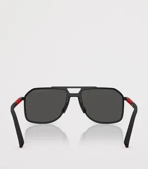 Prada Metal Pilot Sunglasses