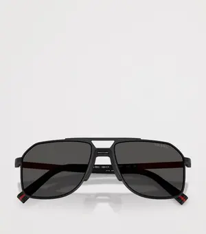 Prada Metal Pilot Sunglasses
