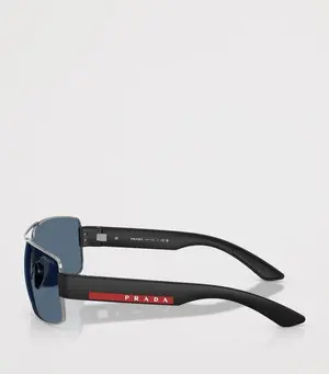 Prada Metal Aviator Sunglasses