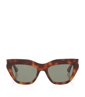Saint Laurent Sl759 Cat-eye Sunglasses - Brown