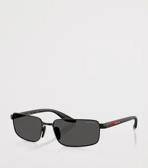 Prada Metal Rectangular Sunglasses