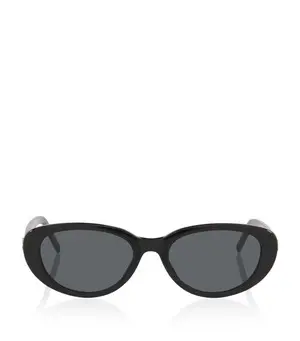 Saint Laurent Acetate Sl M154 Sunglasses - Black