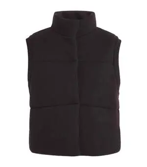 Le Kasha Organic Cashmere Montana Gilet - Purple