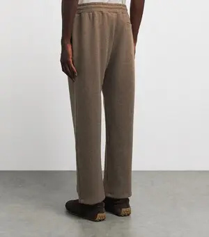 BRETT JOHNSON Cashmere-blend Drawstring Sweatpants
