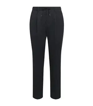 Herno Technical Drawstring Trousers - Black