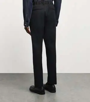 Herno Technical Drawstring Trousers - Black
