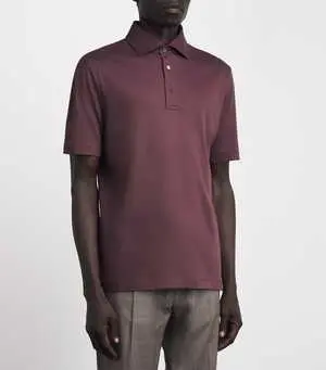 Canali Cotton Polo Shirt