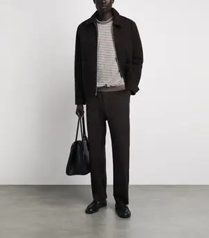 Paul & Shark Silk-cotton Stripe T-shirt