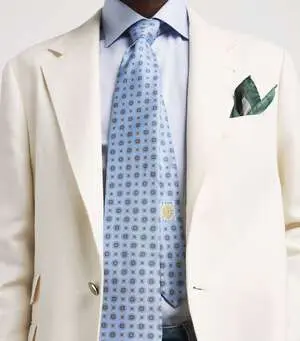 Eton Silk Medallion Tie