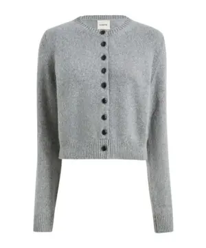 Khaite Everheart Cardigan - Gray