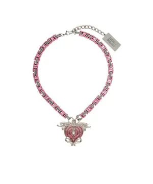 CHOPOVA LOWENA Cupid's Bow Necklace - Pink