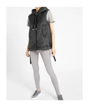 Max Mara Zip-up Drawstring Gilet