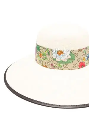 Gucci Flora Straw Hat