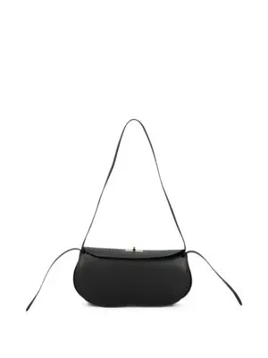 Celine Turnlock Leather Shoulder Bag