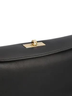 Celine Turnlock Leather Shoulder Bag
