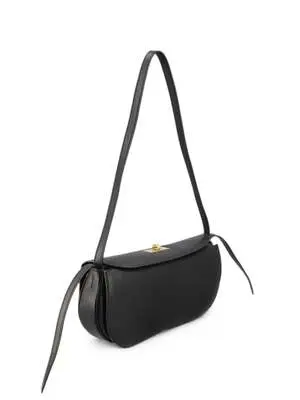 Celine Turn Lock Leather Shoulder Bag - Multicolor