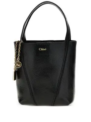 Chloé Spin Small Leather Tote - Multicolor