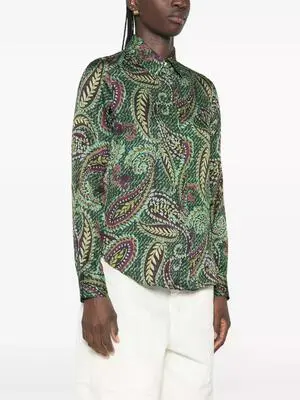 ZANETTI Patch-pocket Wide-leg Shirt