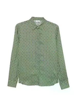 ZANETTI Geometric Print Shirt