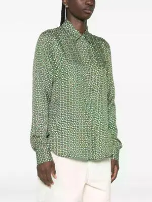 ZANETTI Geometric Print Shirt