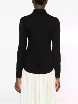 ZANETTI Pleated Long-sleeve Shirt