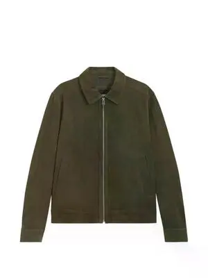 BOSS BOSS Suede Zip-Up Jacket