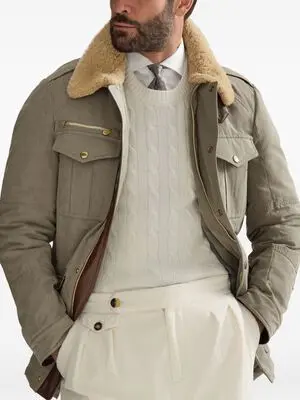 Brunello Cucinelli Technical Cotton Field Jacket