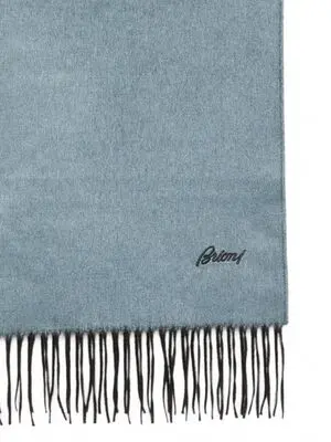 Brioni Cashmere And Silk Scarf