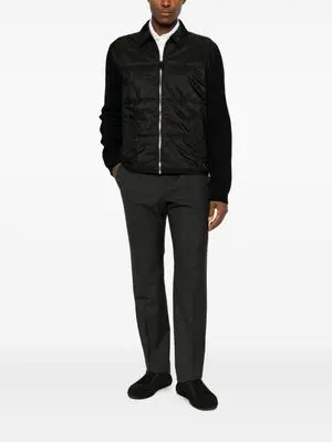 Prada Wool And Re-nylon Cardigan