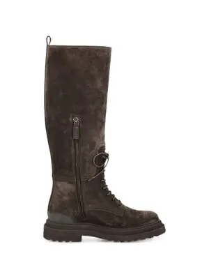 Brunello Cucinelli Suede Leather Boots - Multicolor