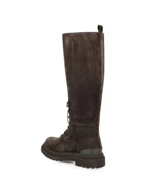 Brunello Cucinelli Suede Leather Boots