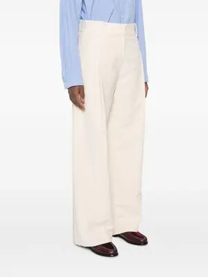 Brunello Cucinelli Cotton Wide-leg Trousers