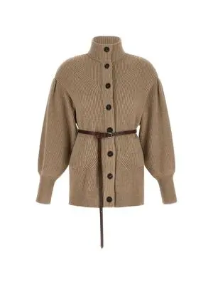Brunello Cucinelli Wool And Cashmere Cardigan - Multicolor