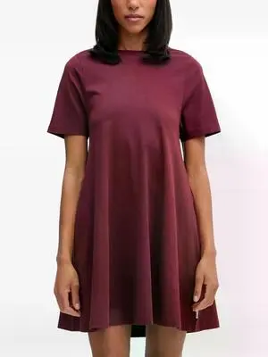 Marc O'polo Short-sleeve A-line Mini Dress - Red