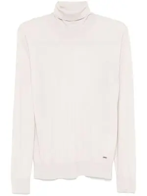 Brioni Cashmere And Silk Turtle-neck Sweater - Multicolor