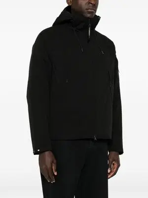 C.P. COMPANY Black Pro-tek Nylon Hooded Jacket